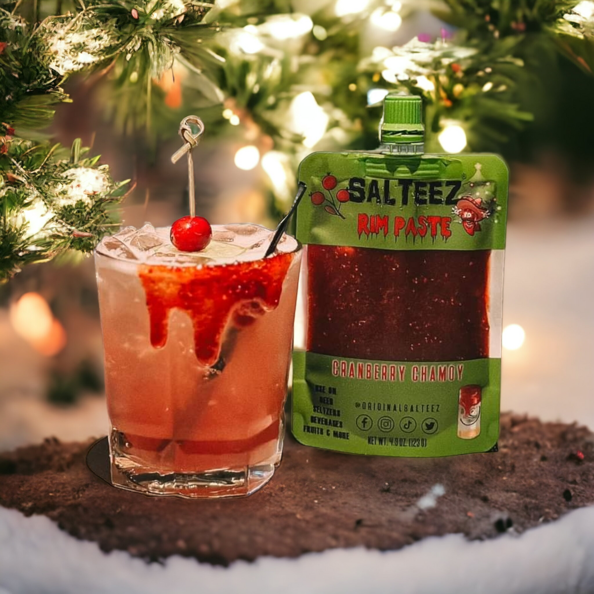 Salteez Limited Edition Cranberry Rim Paste – Squeak’s Convenience Store