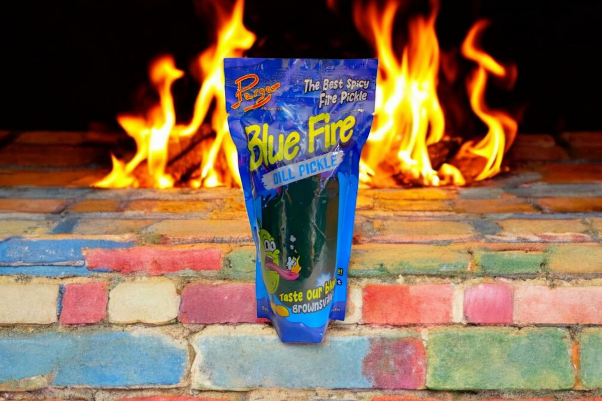 Praga Blue Fire Pickle – Squeak’s Convenience Store