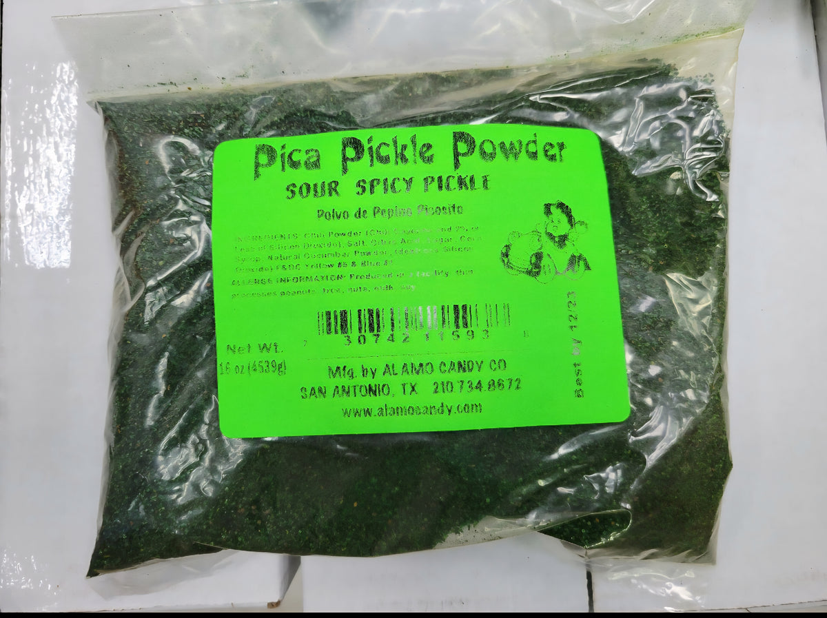 Alamo Candy Pica Pickle Powder – Squeak’s Convenience Store