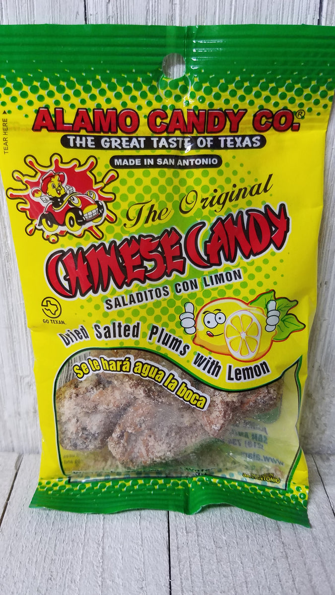 Alamo Candy Chinese Candy with Lemon – Squeak’s Convenience Store